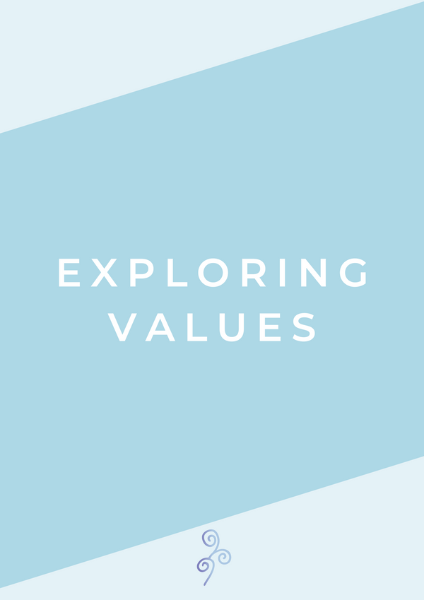 Exploring Values Worksheet